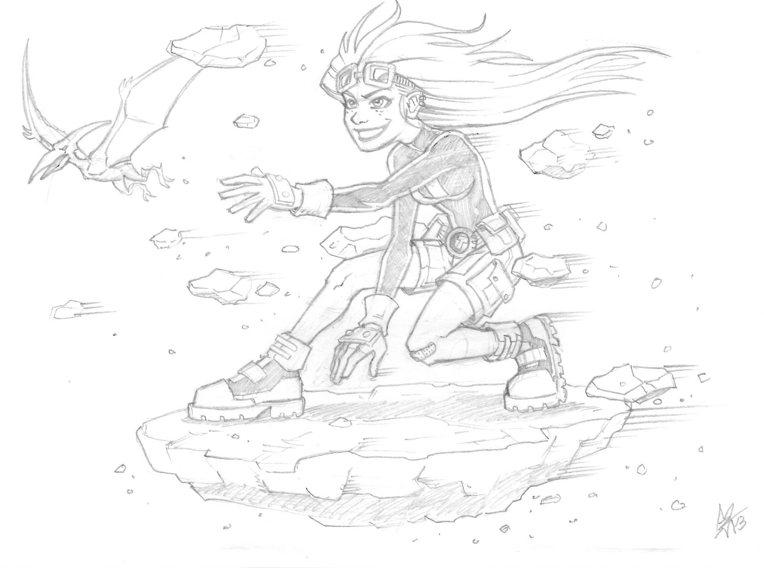 Manga, Superheroes and Fantasy Figures Artwork - Character Design and ...